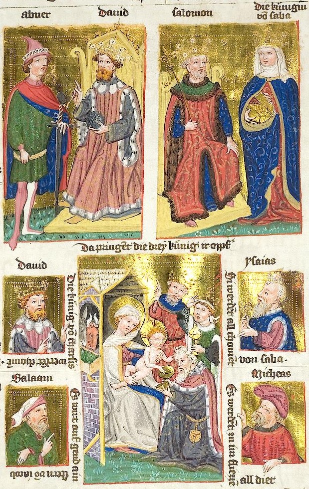 A4. L’adoration des 3 Mages (Epiphanie) – image-bible